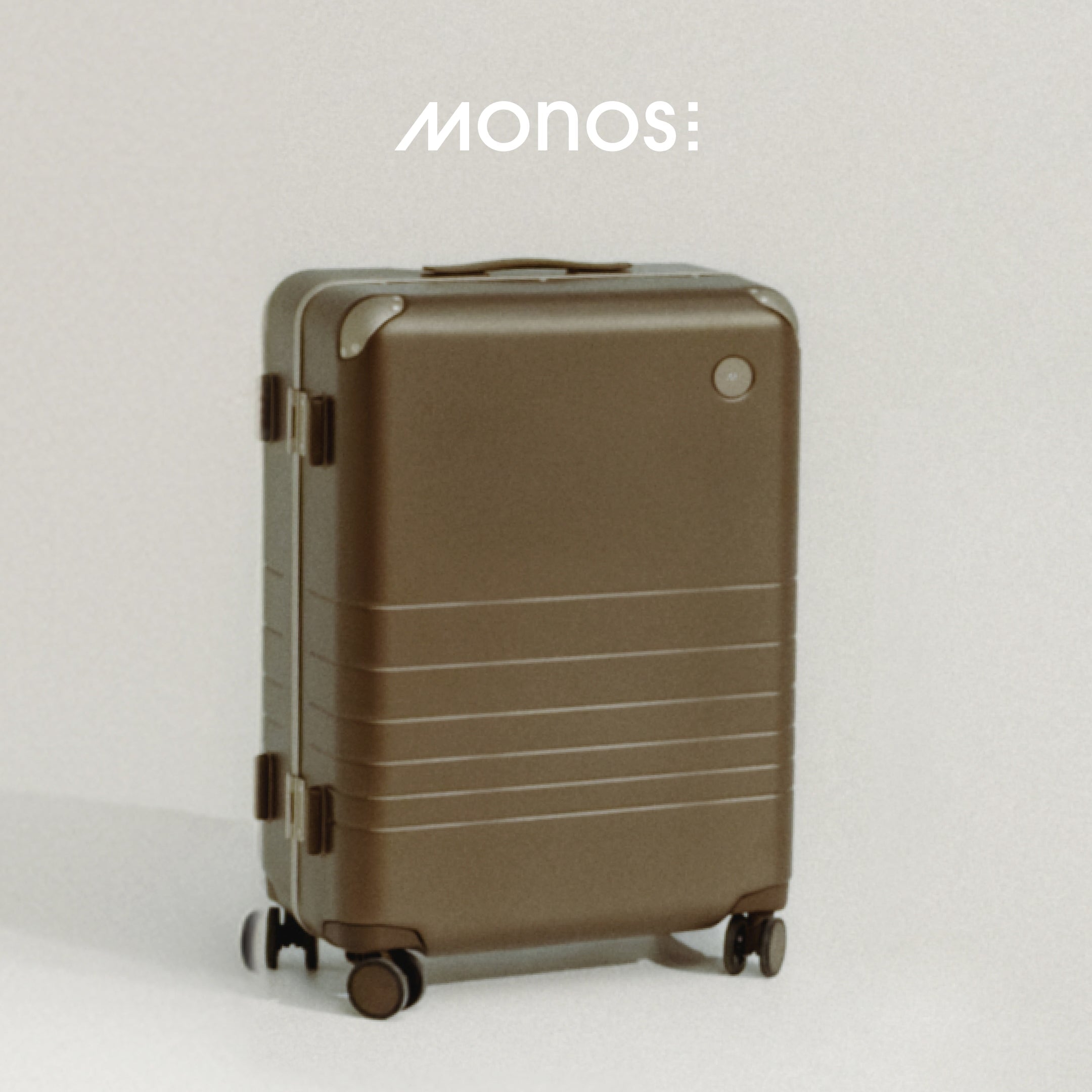 Hybrid Check-In Large Luggage | Monos Australia Aluminum Suitcases