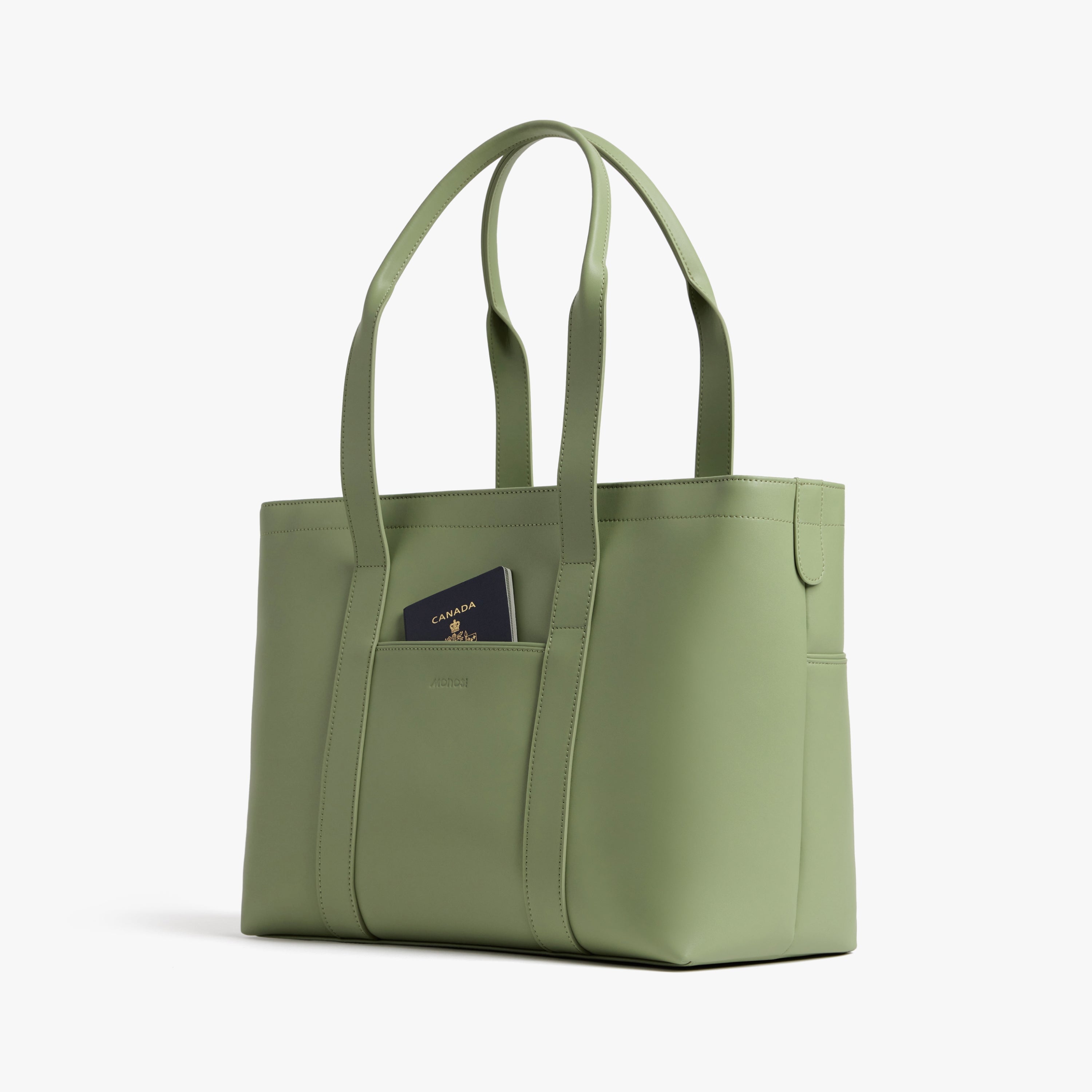 Metro Tote, Premium Vegan Leather Travel Bag | Monos AU Luggage & Bags