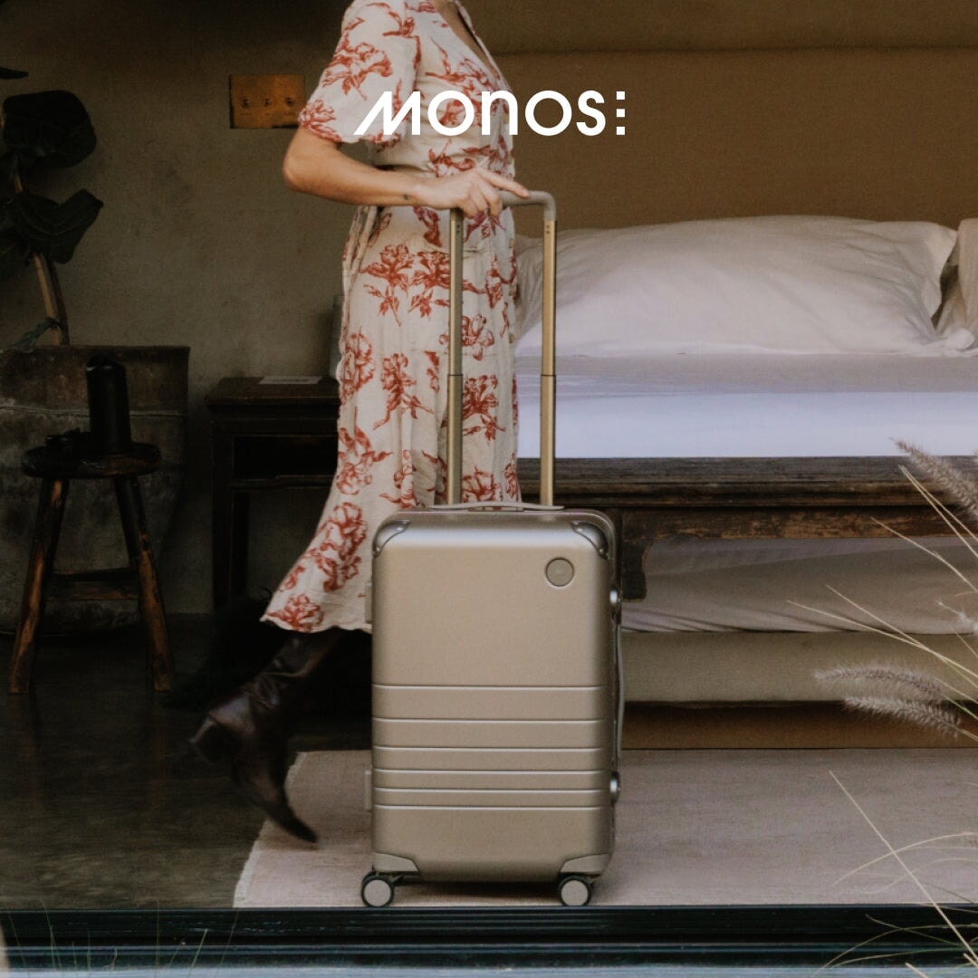 Hybrid Carry-On | Cabin Size Monos Australia Aluminum Suitcases