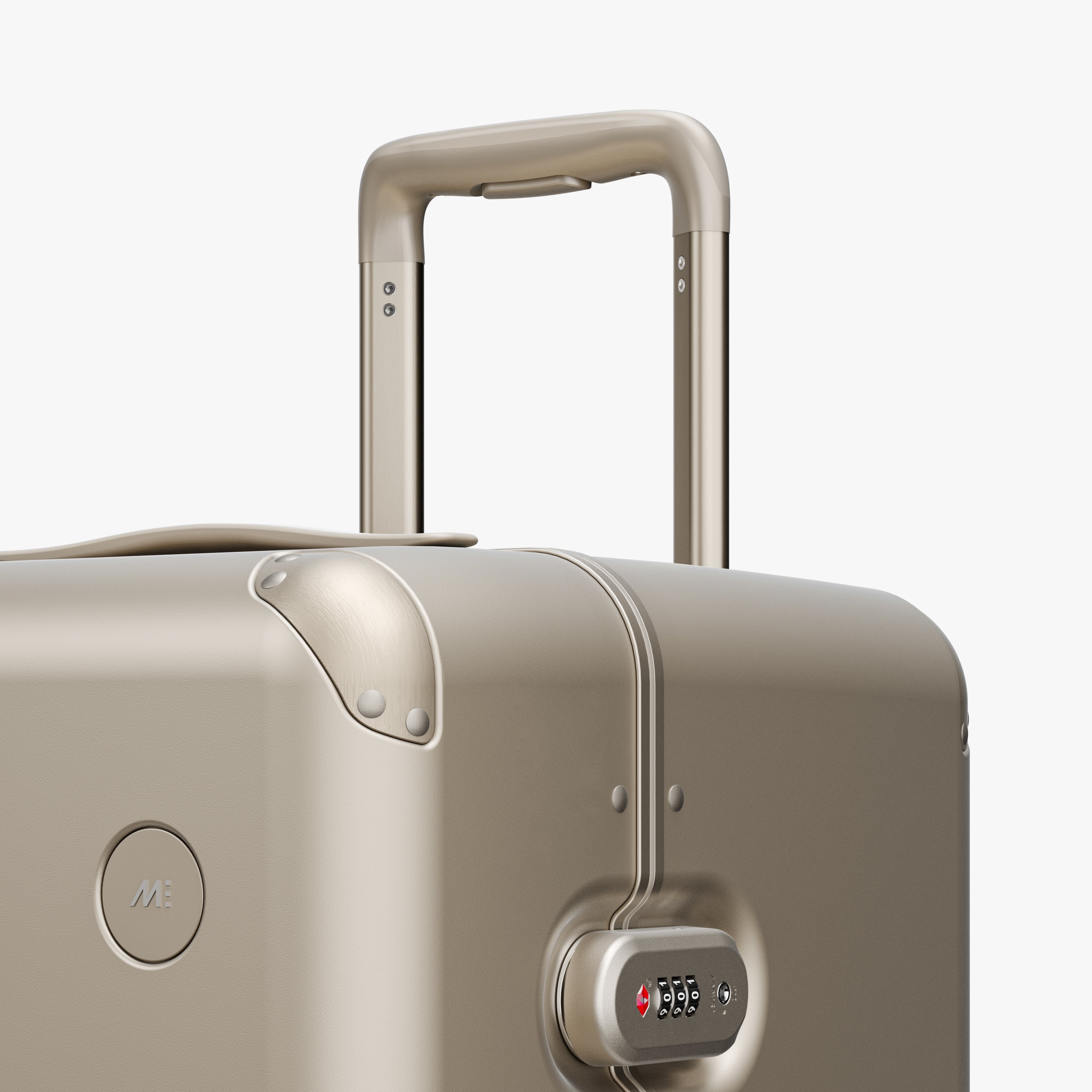 Hybrid Trunk Check-In Luggage | Monos Australia Aluminum Suitcases